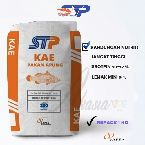 Kae 5 Fish Feed | Production PT. Leading Farmer Queen | 1kg Repack ...