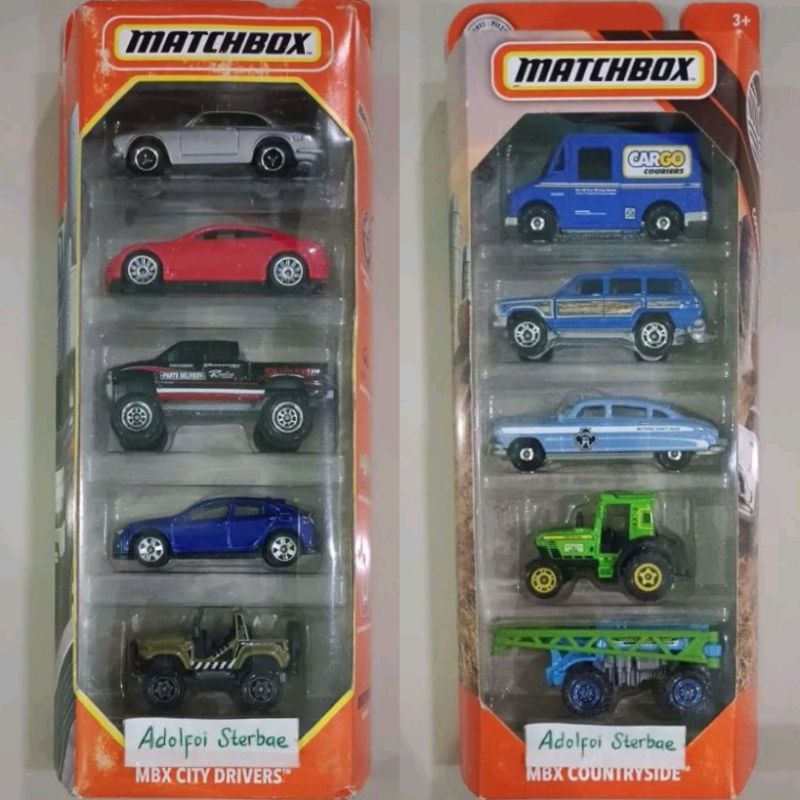 Matchbox contains 5 mbx city drivers countryside 1965 Alfa Romeo Giulia ...