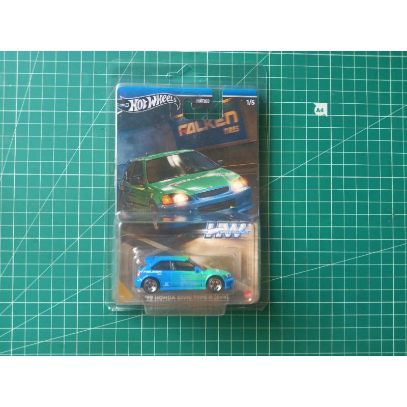 Original FACTORY ERROR HOTWHEELS / FACTORY ERROR SPECIAL ITEM HONDA CIVIC TYPE R EK9 FALKEN ...