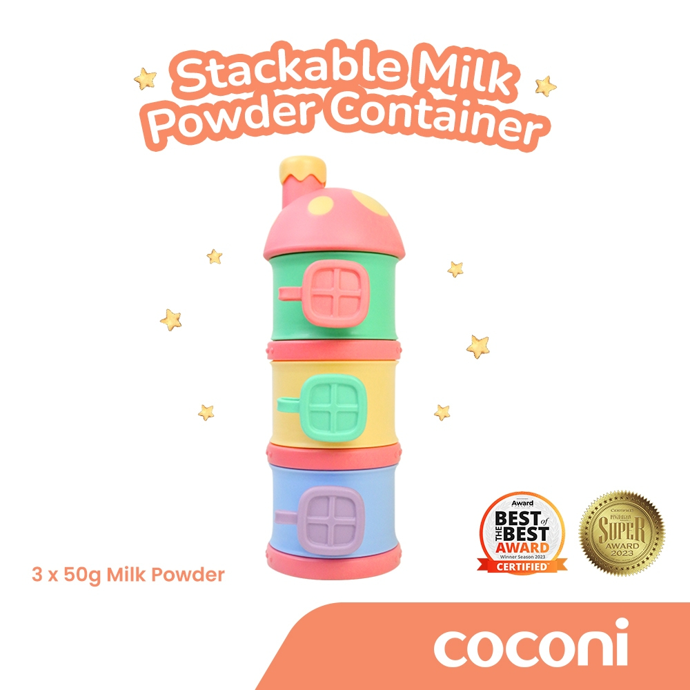 COCONI Stackable Milk Powder Container | Airtight Children's Milk ...