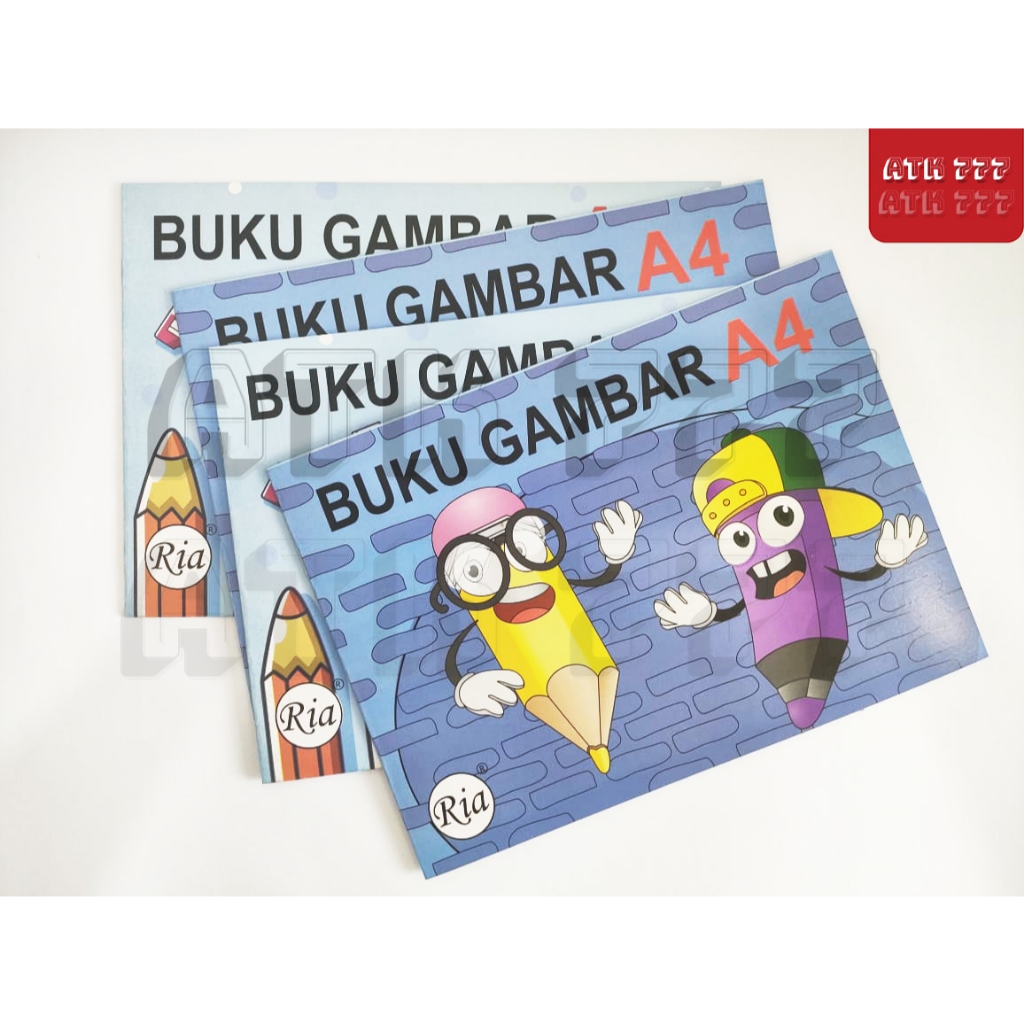 Picture Book / A4 Picture Book / Ria Picture Book (8 Sheets) | Shopee ...
