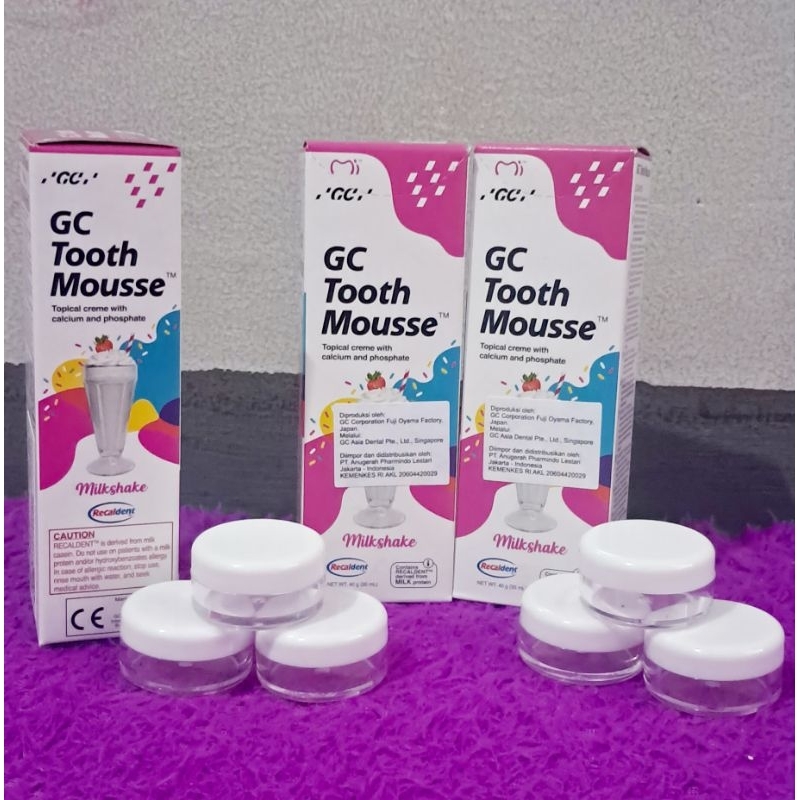[SHARE In JAR] 5gr ORIGINAL Gc Tooth Mousse 2026 FREE SPATULA Vitamin ...