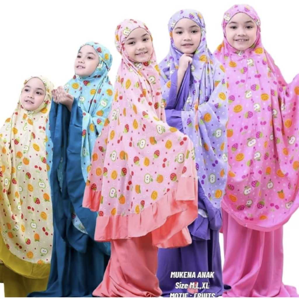 PRMOOOO Children's Prayer Robe with Fruit Motif Combination, Mixed ...