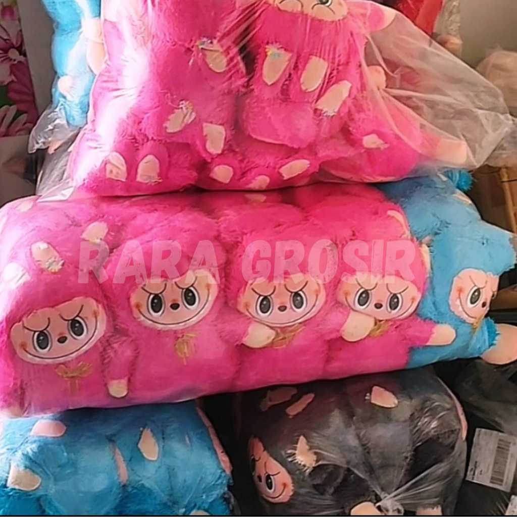 Popmart LABUBU_Labubu The Monsters Exciting Macaron Doll Size XL Large ...