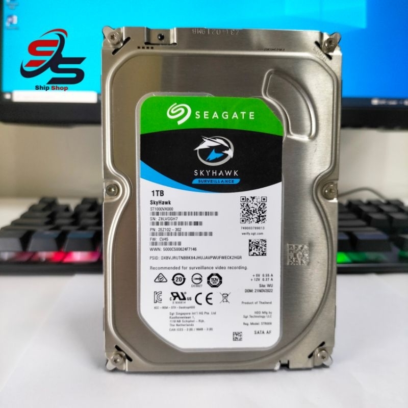 1tb PC CCTV Hard Disk 3.5" Slim Sata RPM 7200-5900 0 Days Internal HDD ...