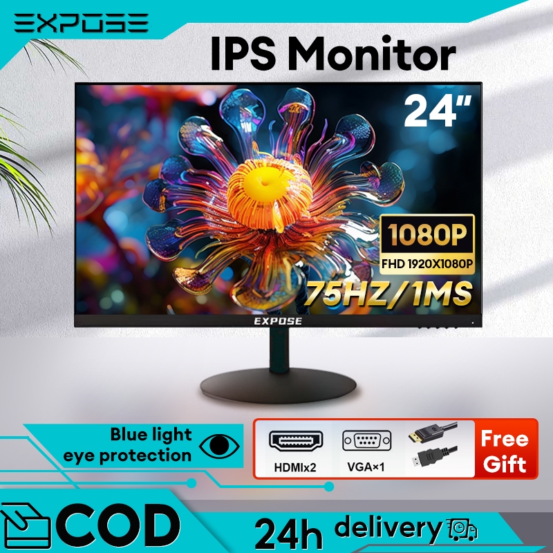 LAYAR Pc Monitor Monitor 24 inch HD Screen Display, 1080P , (19/22/24 ...