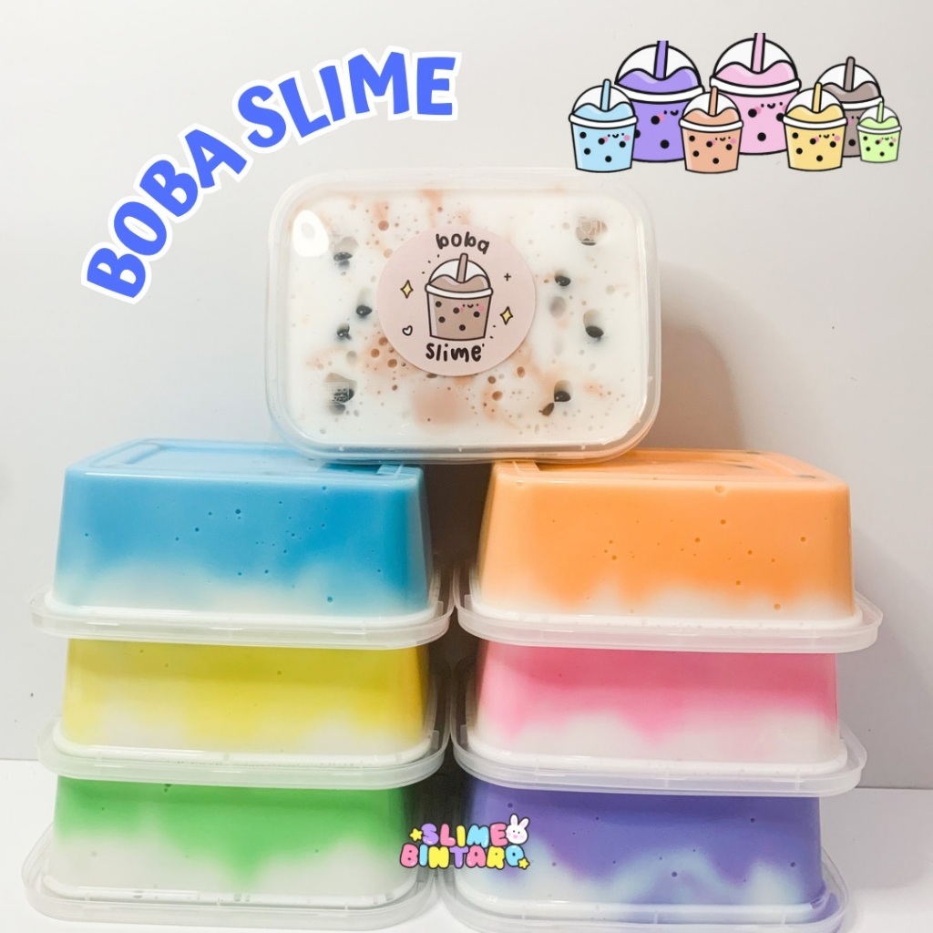 SLIME BOBA BY SLIME BINTARO || TOFU SLIME || || || QUALITY SLIME ...