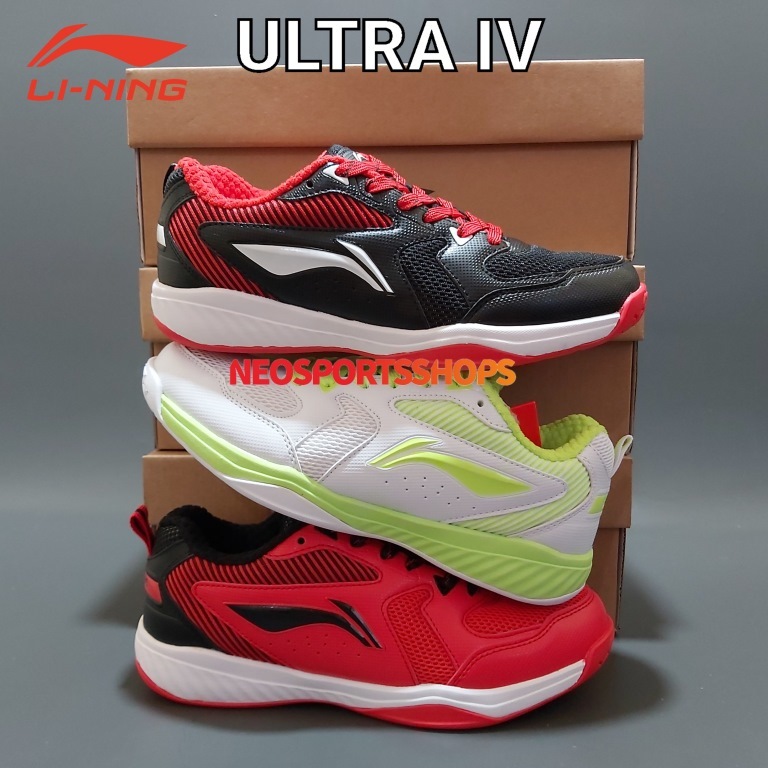 Original Lining Ultra IV 4 Badminton Shoes | Shopee Malaysia