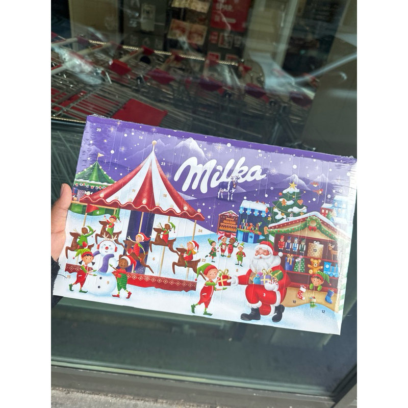 Milka advent chocolate calendar edition Christmas | Shopee Malaysia