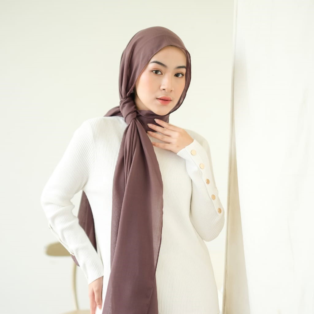Pashmina Dubai Shawl Premium Al Mahira Hijab Pashmina Voal Premium ...