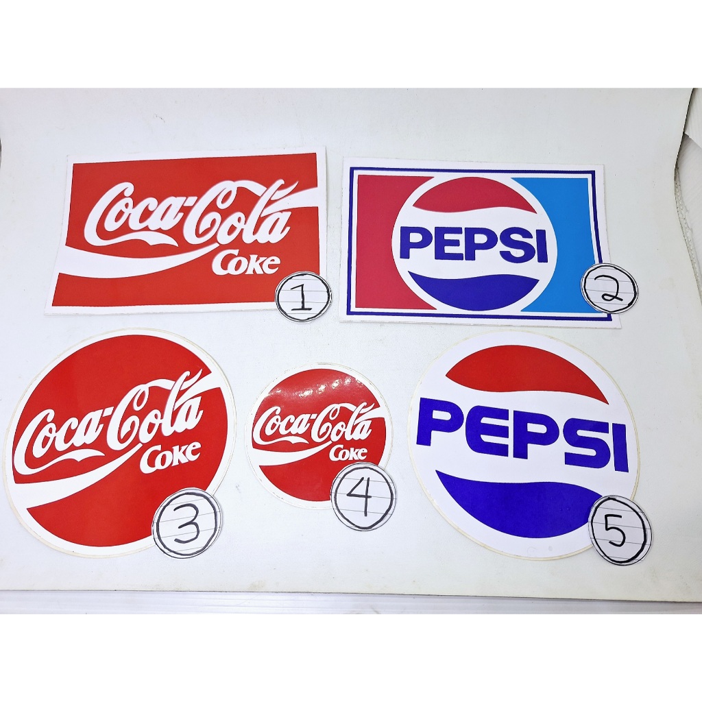 Cola-cola Pepsi vintage sticker sticker | Shopee Malaysia