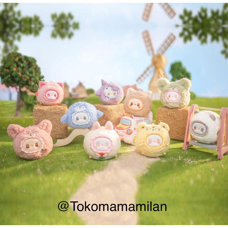 Emma Rua Rua Zoo Mr. Keychain | Cute Ganci | Blind Box | Original ...