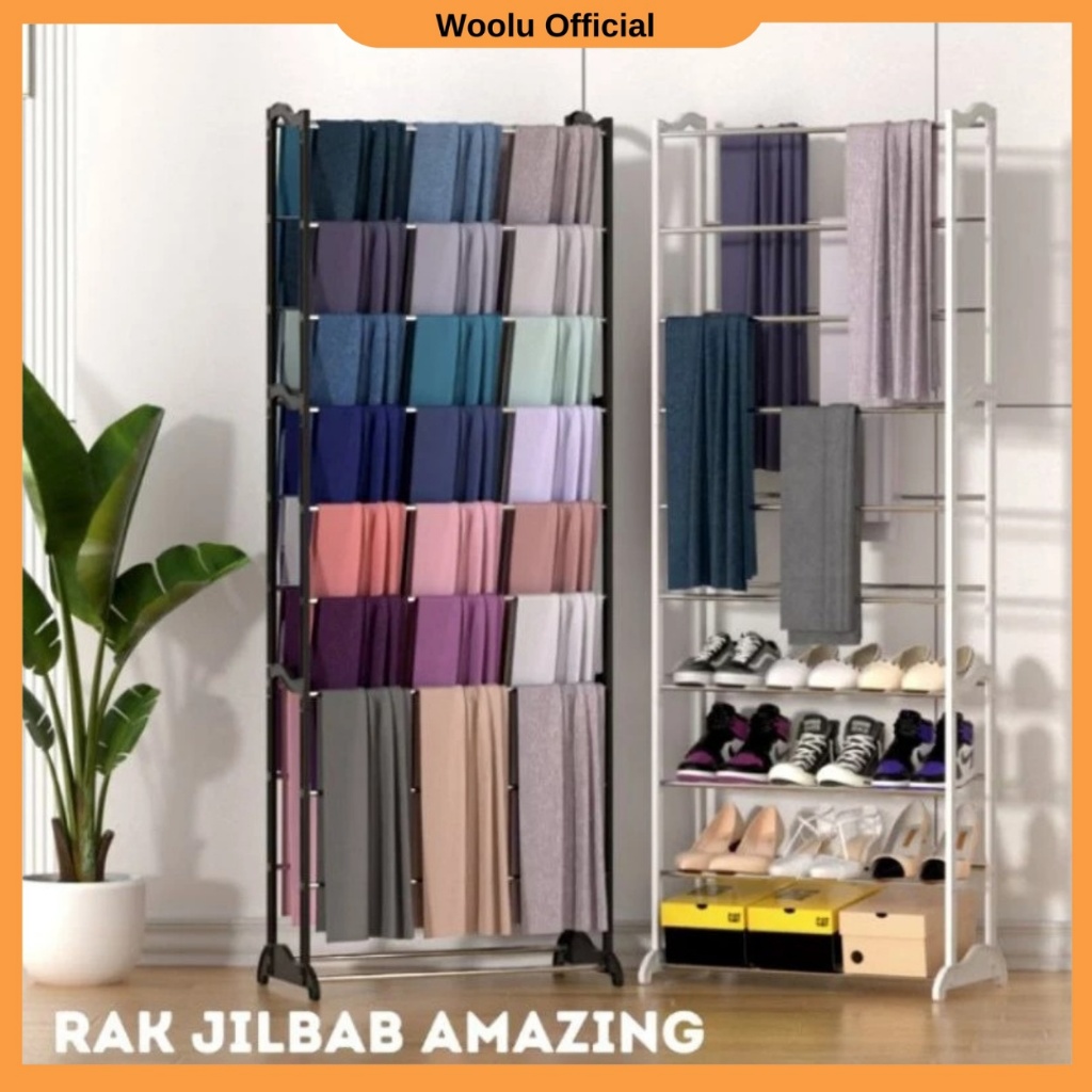 Shenar Amazing Shoe Rack / 10 Stacking Shoe Rack / Shoe Rack / Hijab ...