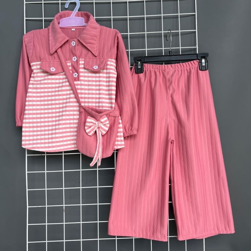 Children's CULOT SET, ELIZA MODEL SALUR KNIT MATERIAL, 2-12 YEARS ...