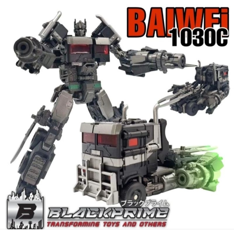 Baiwei TW-1030C Black optimus prime optimus prime robot toy optimus ...