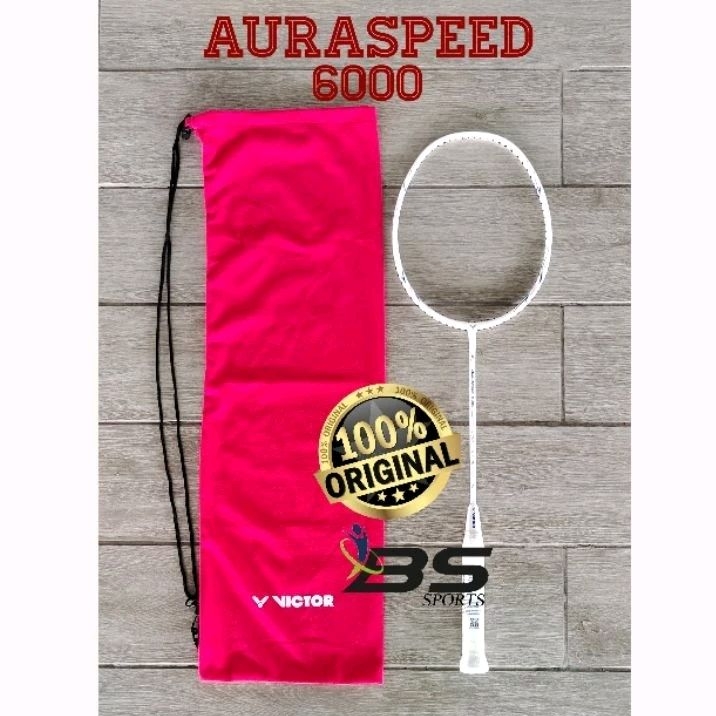 Victor AURASPEED 6000 AURA SPEED 6000 BADMINTON Racket ORIGINAL ...