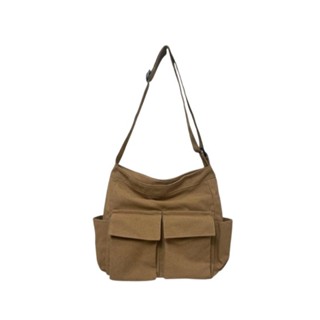 [Uci Store] Women's and men's canvas sling bags, women's and men's ...
