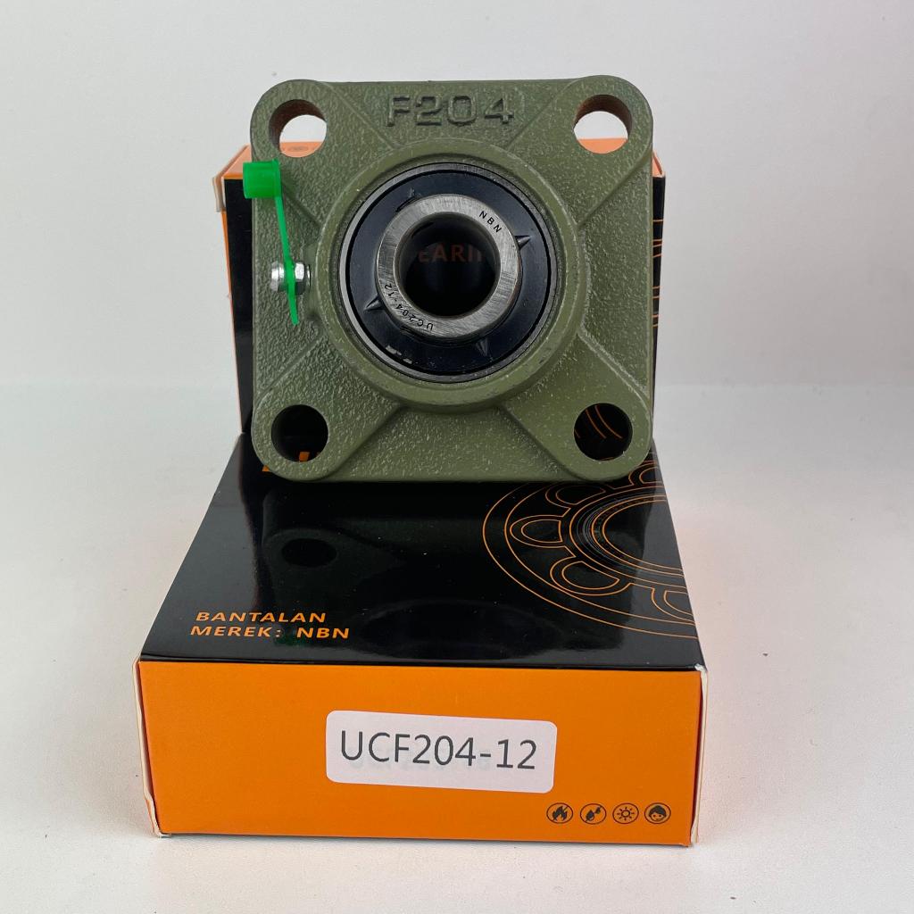Bearing UCF 204-12 As 19.05 mm 3/4 Inch Pillow Block BEARING NBN ...