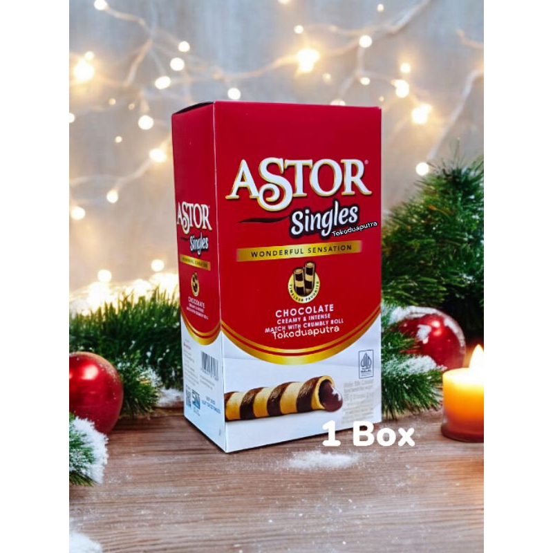 Astor Singles 1 Box contains 20 pcs Astor brown single/ 1 Box | Shopee ...