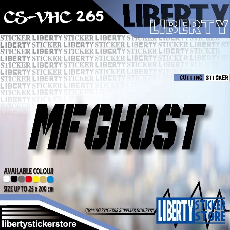 Mf ghost cutting sticker | Mf ghost cutting stickers | Mf ghost cutting ...