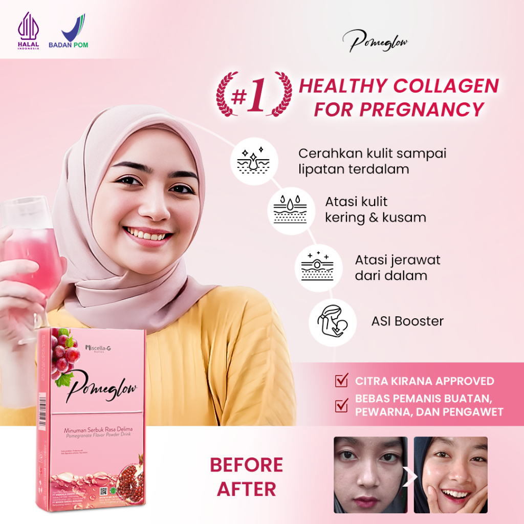 Pomeglow - Collagen Drink - Collagen Drink | Whitening Booster ...