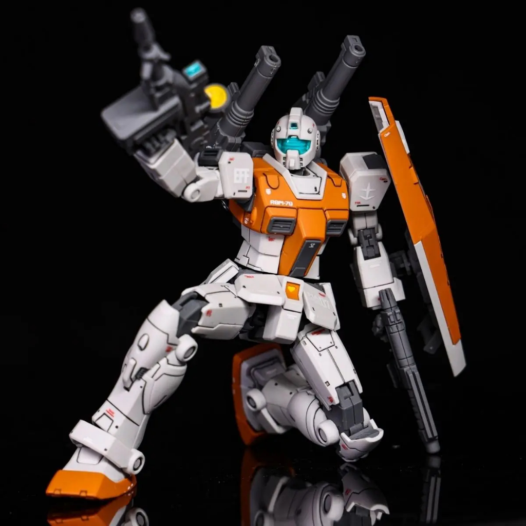 Gaoke Xingdong HG 1/144 GTO RGM-79 GM Moroccan Front Type plamo Double Back cannon Ver. | Shopee ...