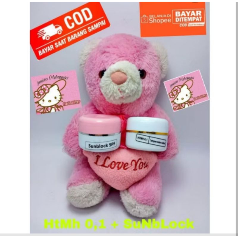 Htmh Cream 0.1+Sunblok | Shopee Malaysia