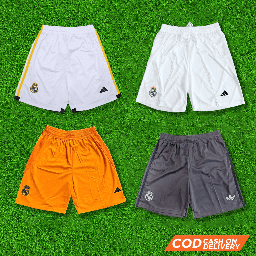 [COD COD]Madrid HOME AWAY FOOTBALL PANTS 3rd 2024/2025 GO | Shopee Malaysia