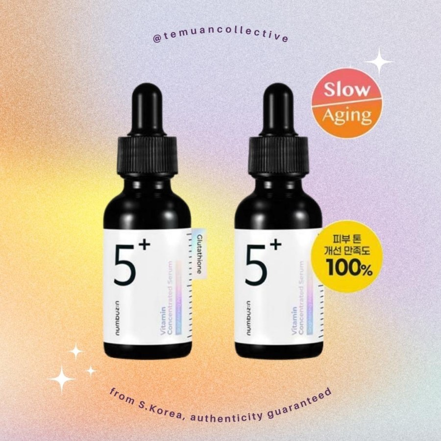 Numbuzin No. 5+ Vitamin Concentrated Face Serum - ORIGINAL Numbuz: N ...