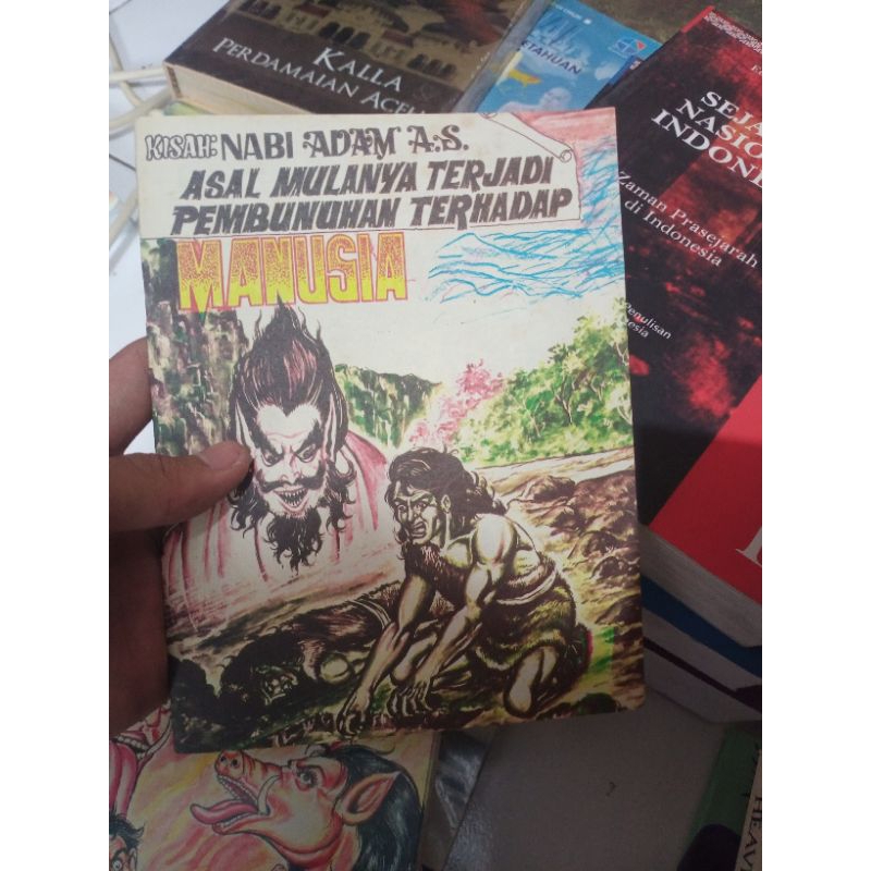 NABI Comic the story of the prophet Adam as the origin of his negmat@n ...