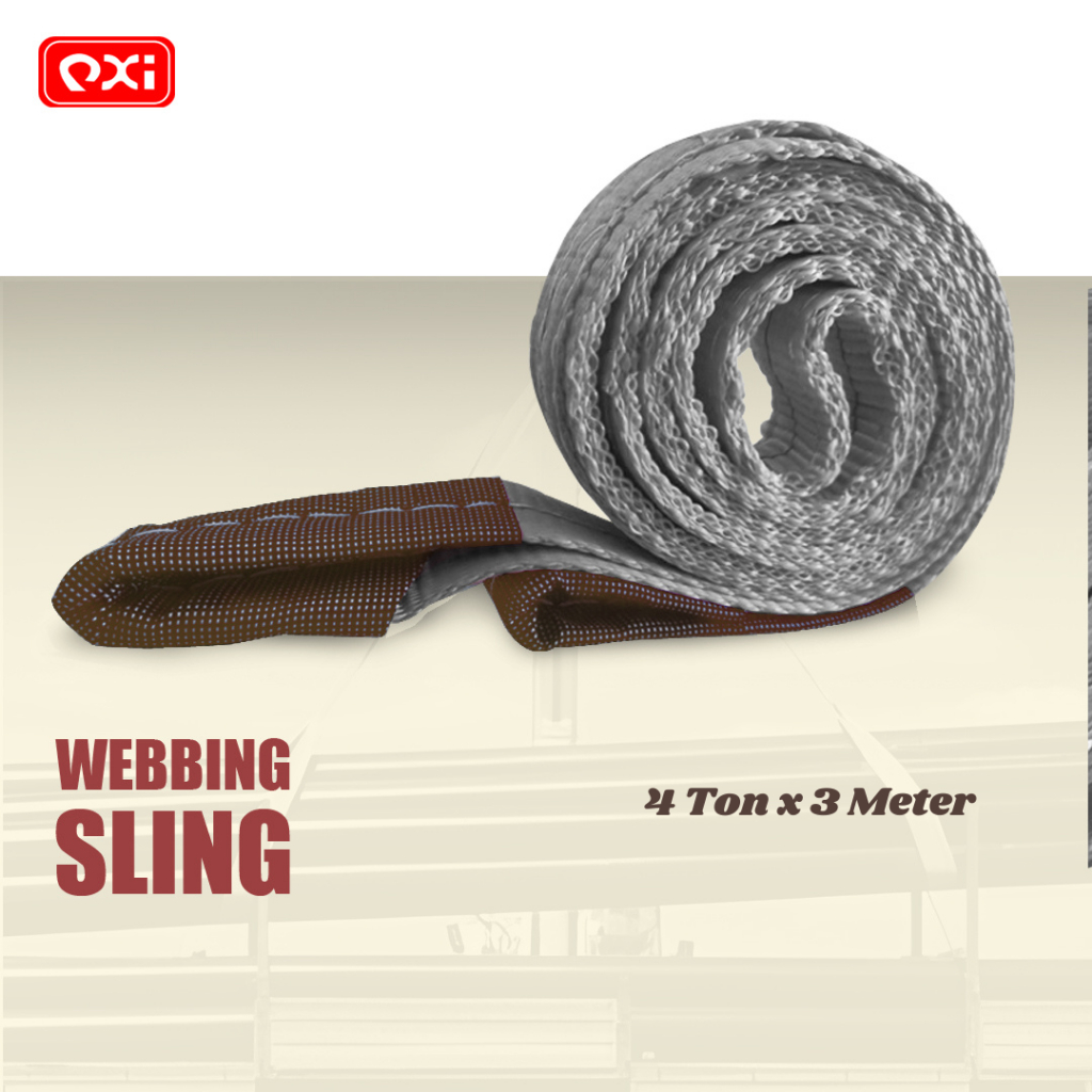 Webbing Sling 4T X 3M/Webbing Sling/Lifting Strap | Shopee Malaysia