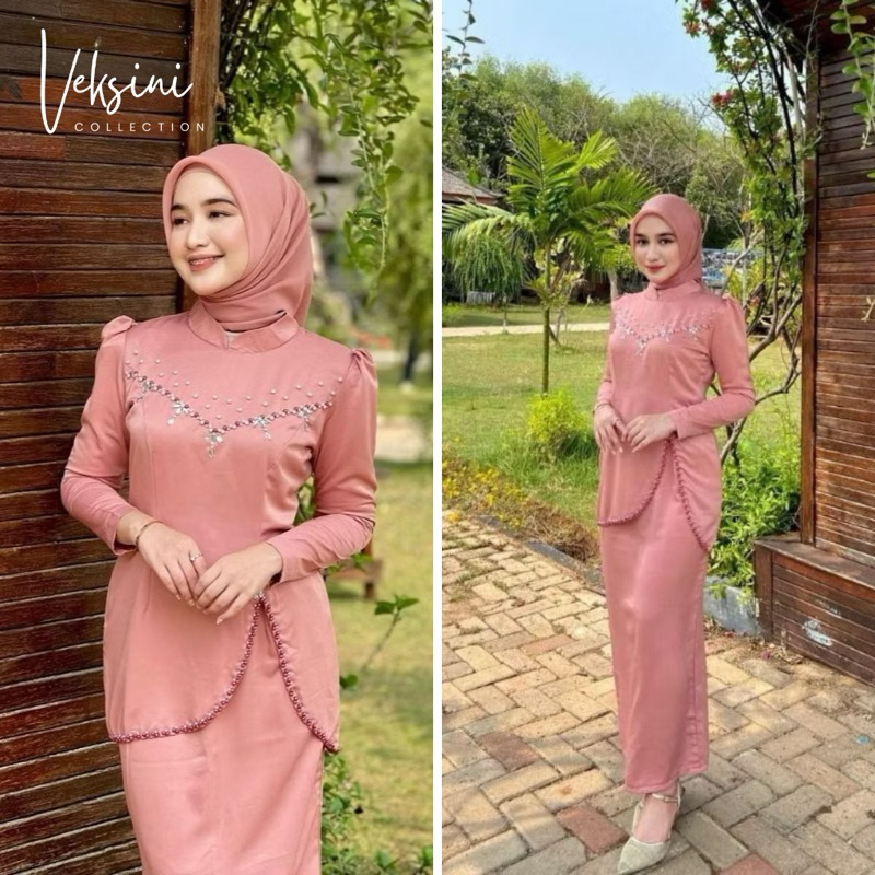 Baju Kurung Melayu Dress Muslimah Wedding Party Elegant Proposal ...