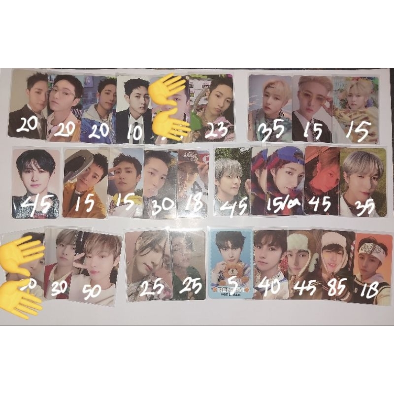 Photocard OFFICIAL RENJUN MARK JENO HAECHAN JAEMIN CHENLEG DOYOUNG KUN ...