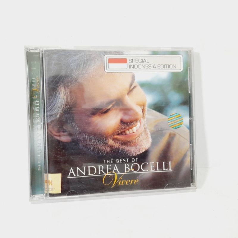 Andrea Bocelli CD - The Best Of Andrea Bocelli Vivere | Shopee Malaysia