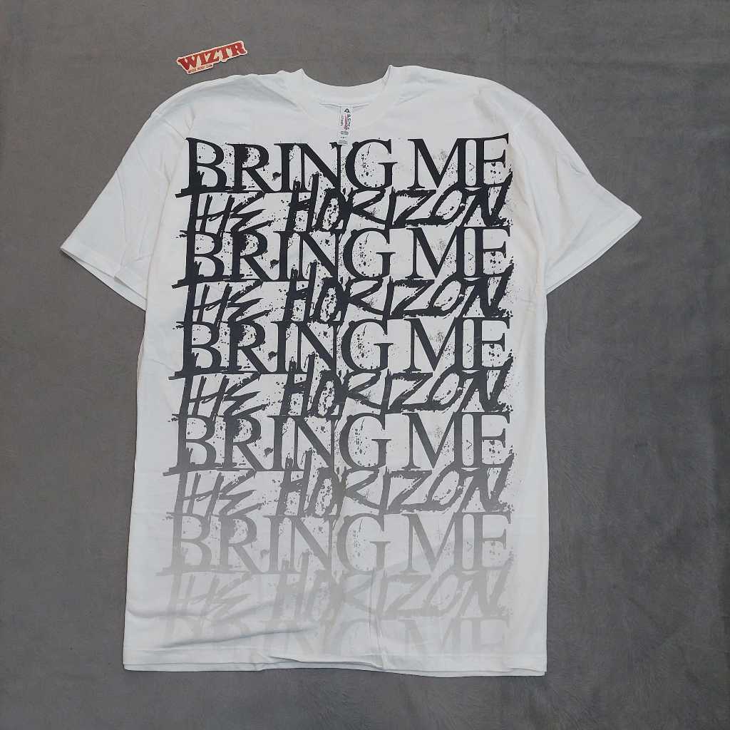 T Shirt Band Official BMTH - FADING LOGOS JUMBO PRINT Original | Shopee ...