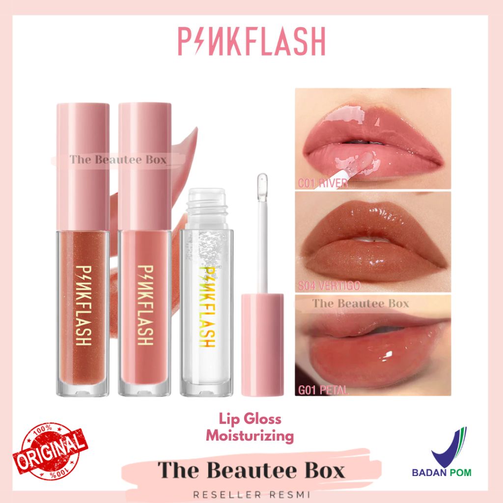 PINKFLASH PINK FLASH Lasting Glossy Lip Gloss (L02) | Shopee Malaysia