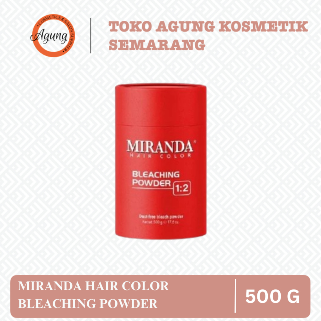 [AGUNGSMG] Miranda HAIR COLOR BLEACHING POWDER 500G | Shopee Malaysia