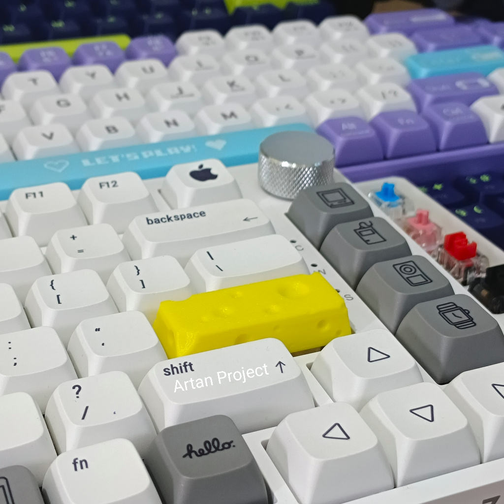 Cheese enter keycaps mechanical keyboard | Shopee Malaysia