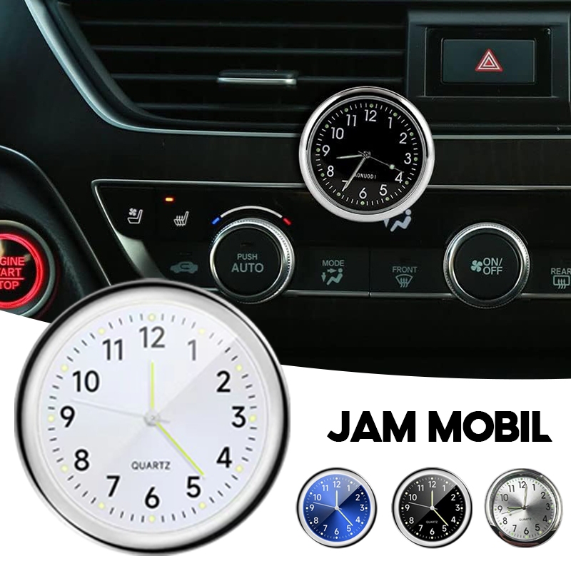 Luminous Analog Car Clock Digital Dashboard Universal SUV Car Dashboard ...