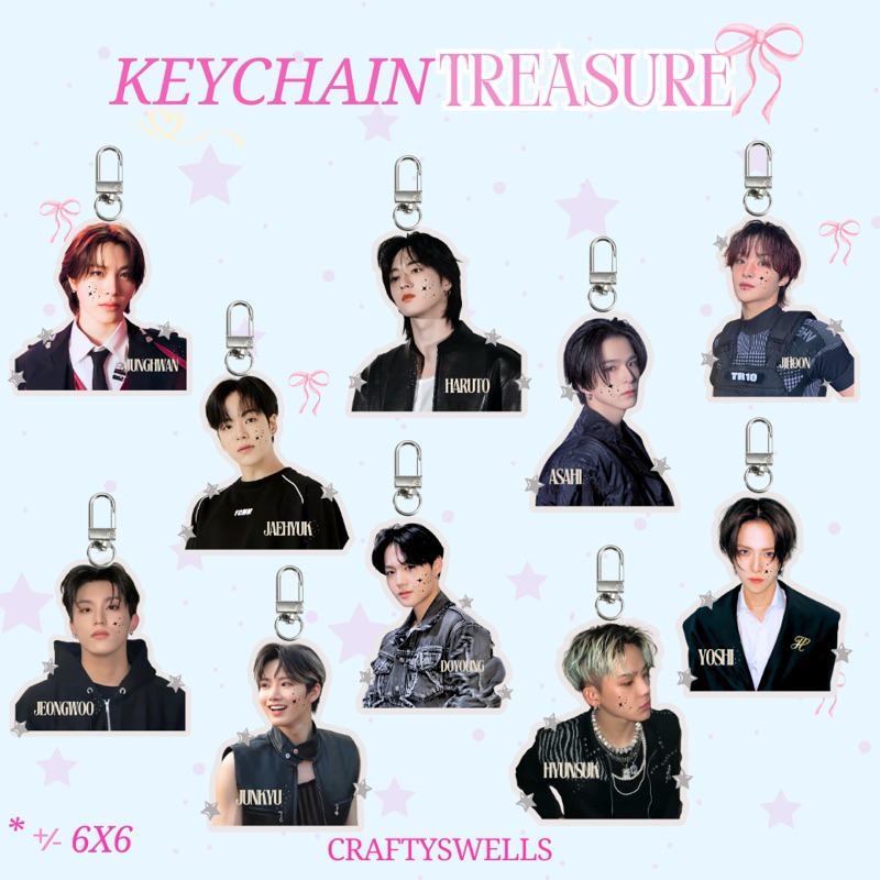 Treasure KEYCHAIN | Keychain KPOP | Shopee Malaysia