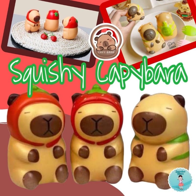 Squishy Capybara Capybara Capybara High Quality/Squishy Mini Capybara ...
