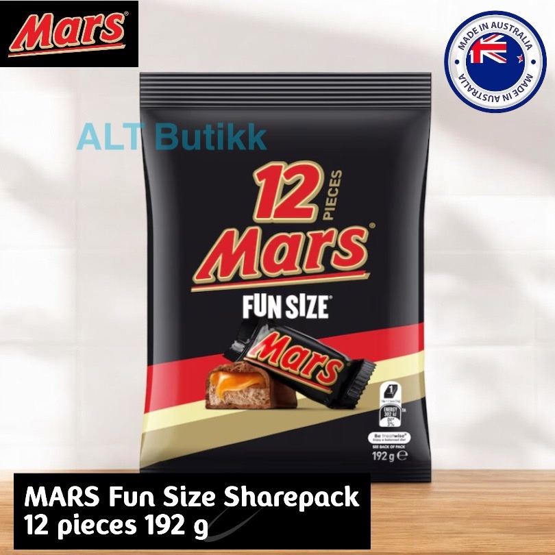 MARS FUN SIZE CHOCOLATE 192 GR | CHOCOLATE MARS | PRODUCT OF AUSTRALIA ...