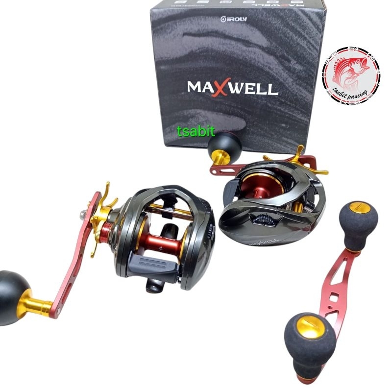 Iroly maxwell 300L jigging Reel casting left handle | Shopee Malaysia