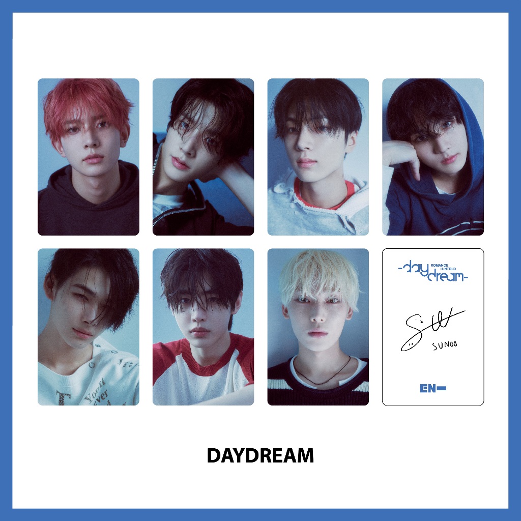 Daydream ENHYPEN PHOTOCARD SET | Heeseung JAKE JAY JUNGWON NI-KI ...