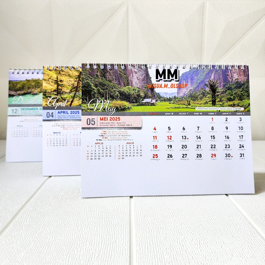 Table CALENDAR / SITTING CALENDAR 2025 AO NEWEST TABLE CALENDAR ...