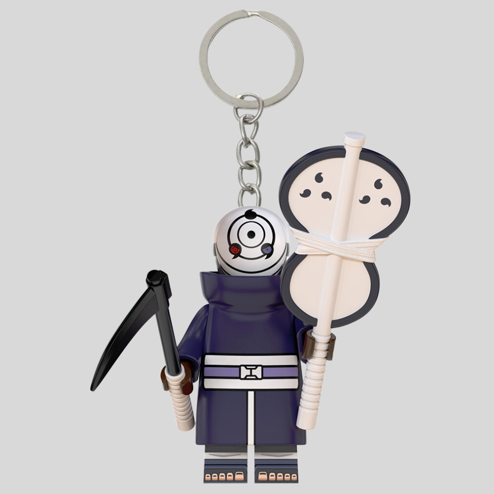 GANTUNGAN Obito LEGO Keychain | Lego Obito Keychain | Naruto Series ...