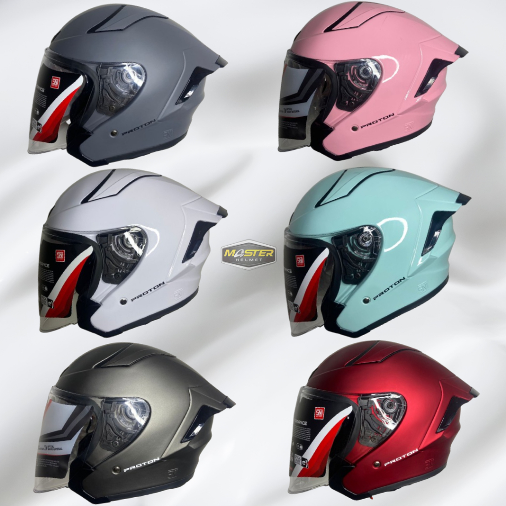 Hrv Proton Solid SNI Spoiler Helmet | Shopee Malaysia