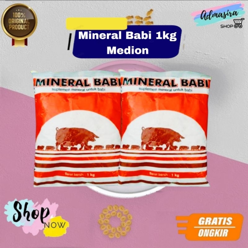 Pig Mineral 1kg Medion Mineral Fattening Supplement Appetite Enhancer ...