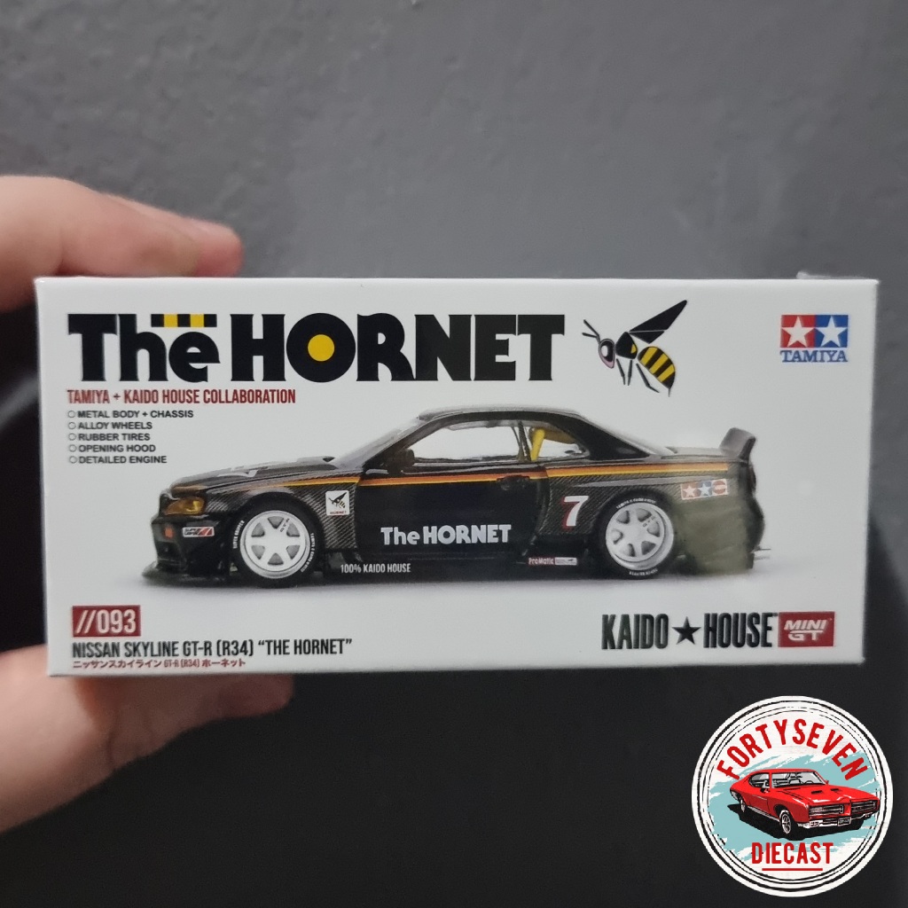 Mini GT mgt minigt 093 gtr Nissan Skyline GT-R (R34) TAMIYA x KAIDO ...
