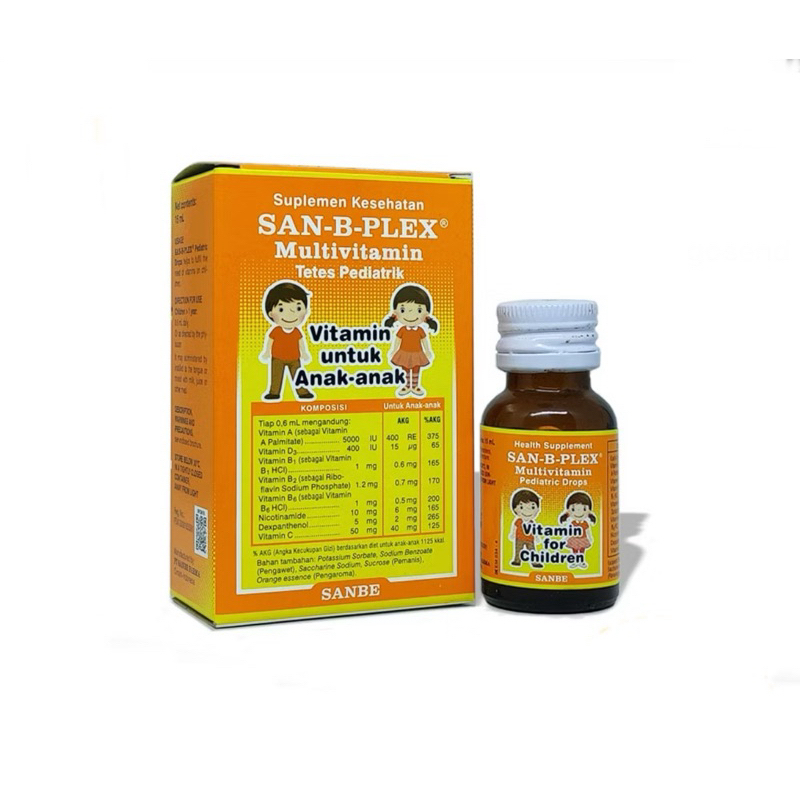 San-b-plex Children's Multivitamin Drop 15 ml | Shopee Malaysia